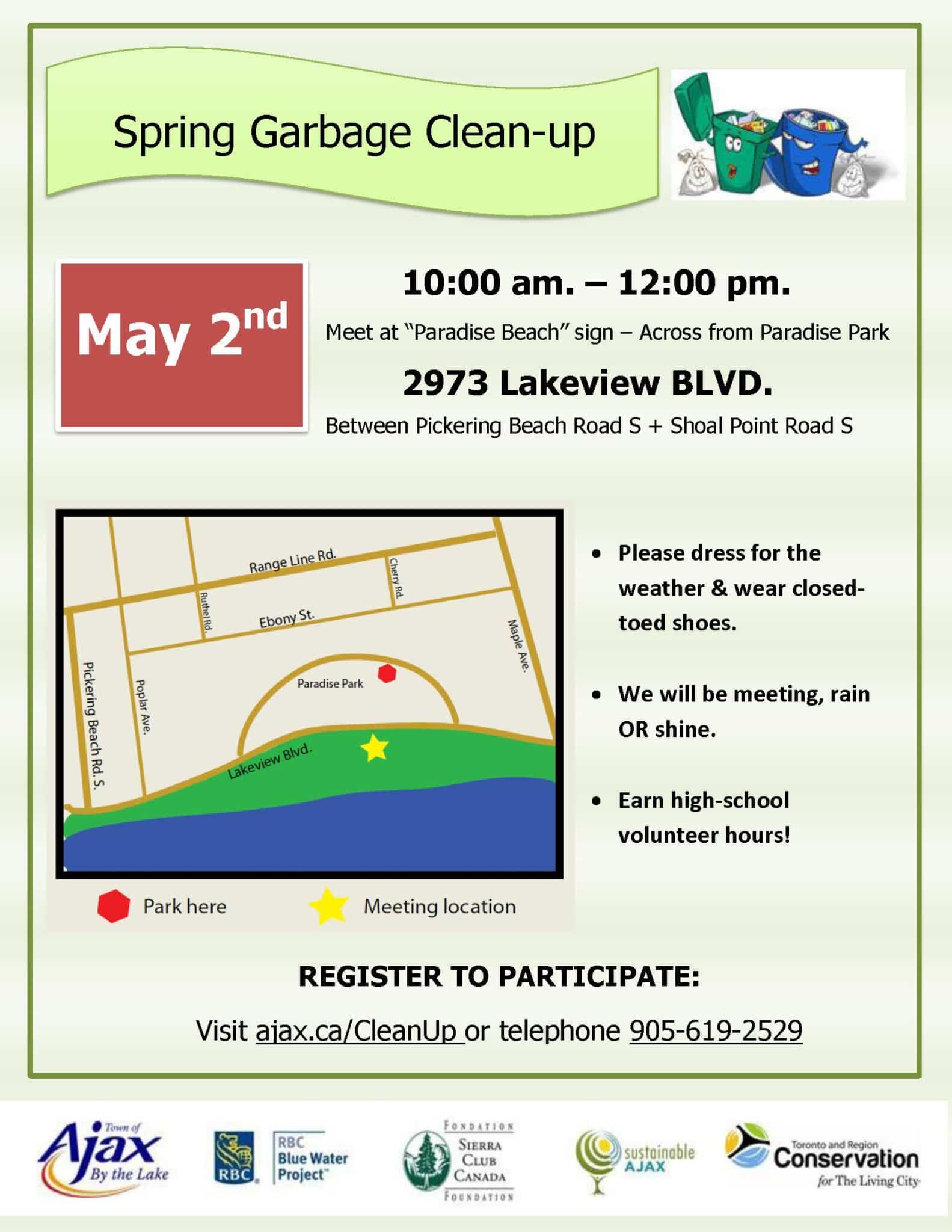 Join us for a spring garbage cleanup! - Sierra Club Canada | Sierra ...